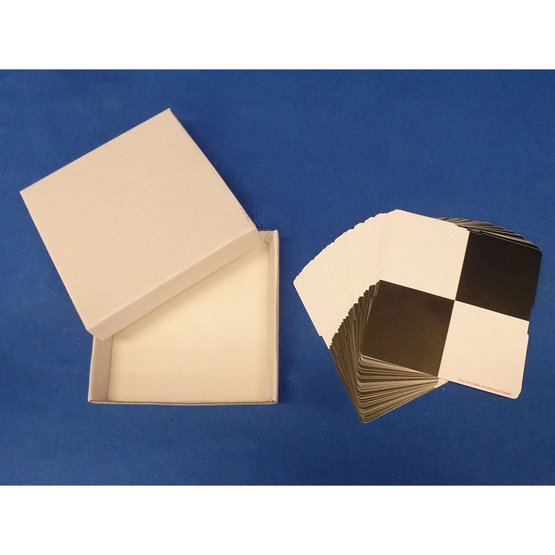 Set of 50 checkerboard stickers (highly adhesive), 65,00