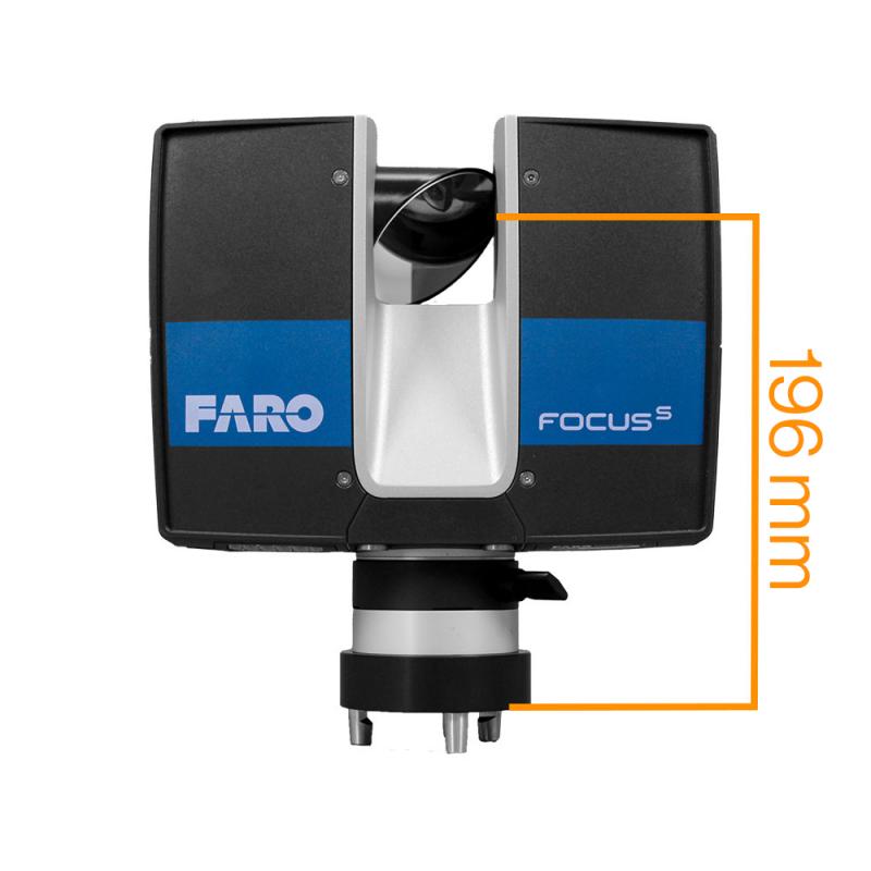 Tribrach adapter for FARO with ATS/FARO quick release, 199,00