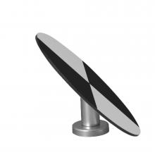 Round checkerboard target 6" with magnetic connection, 99,00