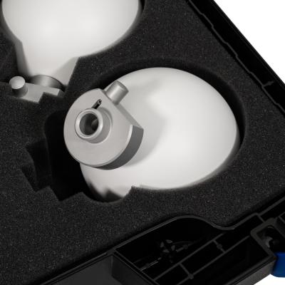 Set consisting of 5 laser scanner reference spheres Ø100mm with Leica spigo