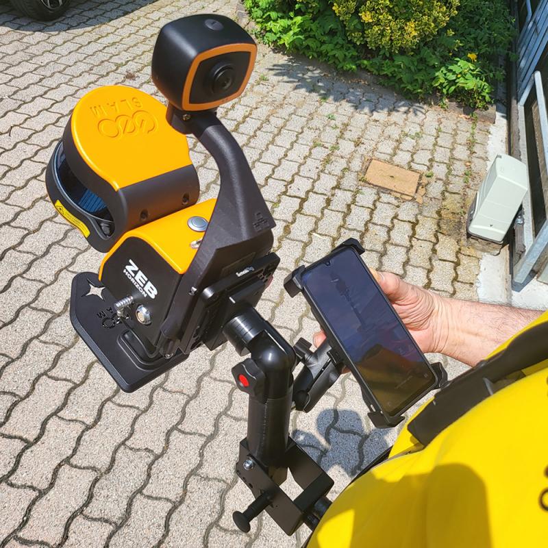 Soporte de espalda para GeoSLAM ZEB Horizon - Tienda online Laserscanning E