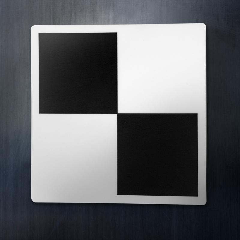 5 magnetic checkerboard targets as a set 10cm x 10cm - Laserscanning Europe