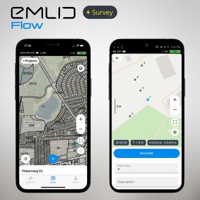 EMLID Flow + Survey Jahreslizenz - Laserscanning Europe Online-Shop