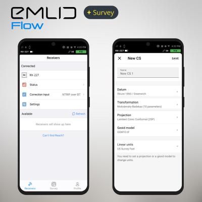 EMLID Flow + Survey annual license - Laserscanning Europe Online Shop