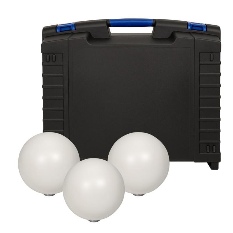 XXL FLEXI Laser Scanner Reference Sphere Set with 3 spheres - Laserscanning