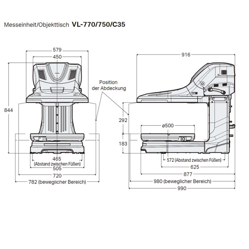Gebrauchter Keyence VL-700 3D-Laserscanner - Laserscanning Europe Online-Sh