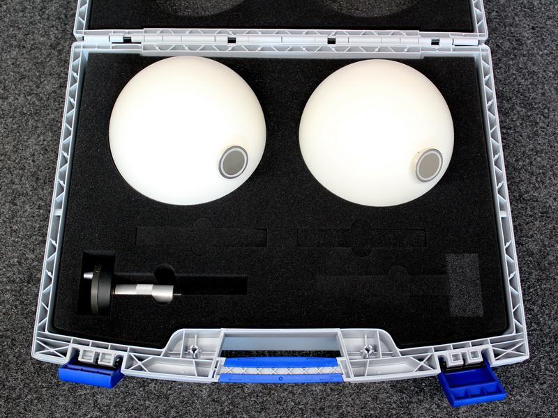 Laser Scanner Reference Sphere Set XXL with individual accessories - Lasers