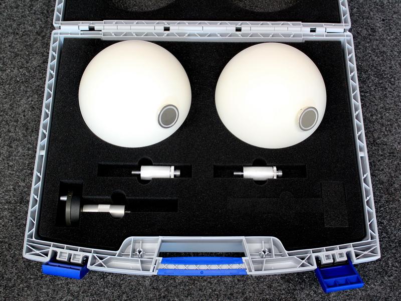 Laser Scanner Reference Sphere Set XXL with individual accessories - Lasers